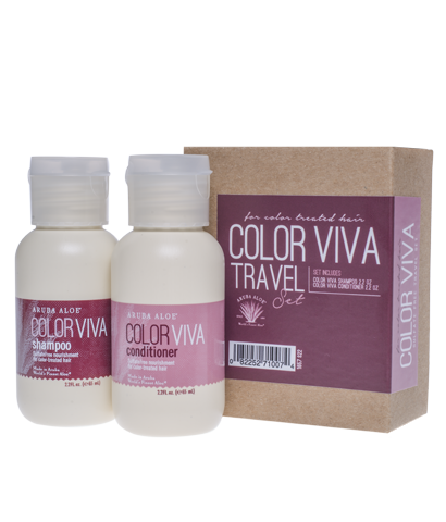 Color Viva Shampoo and Conditioner Travel Duo | Royal Aruba Aloe