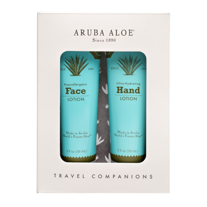 Hypo-allergenic Face Lotion and Ultra Hydrating Hand Lotion (Travel Du ...